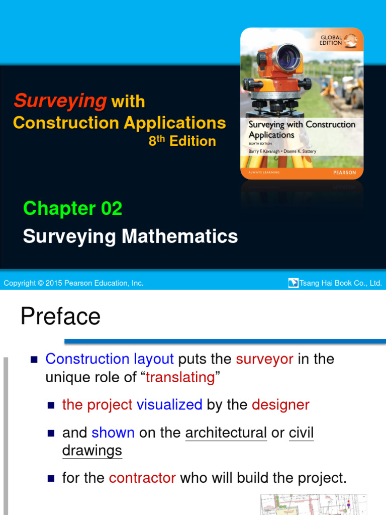 SP - CHP 02 - Surveying Mathematics | PDF | Triangle | Classical Geometry