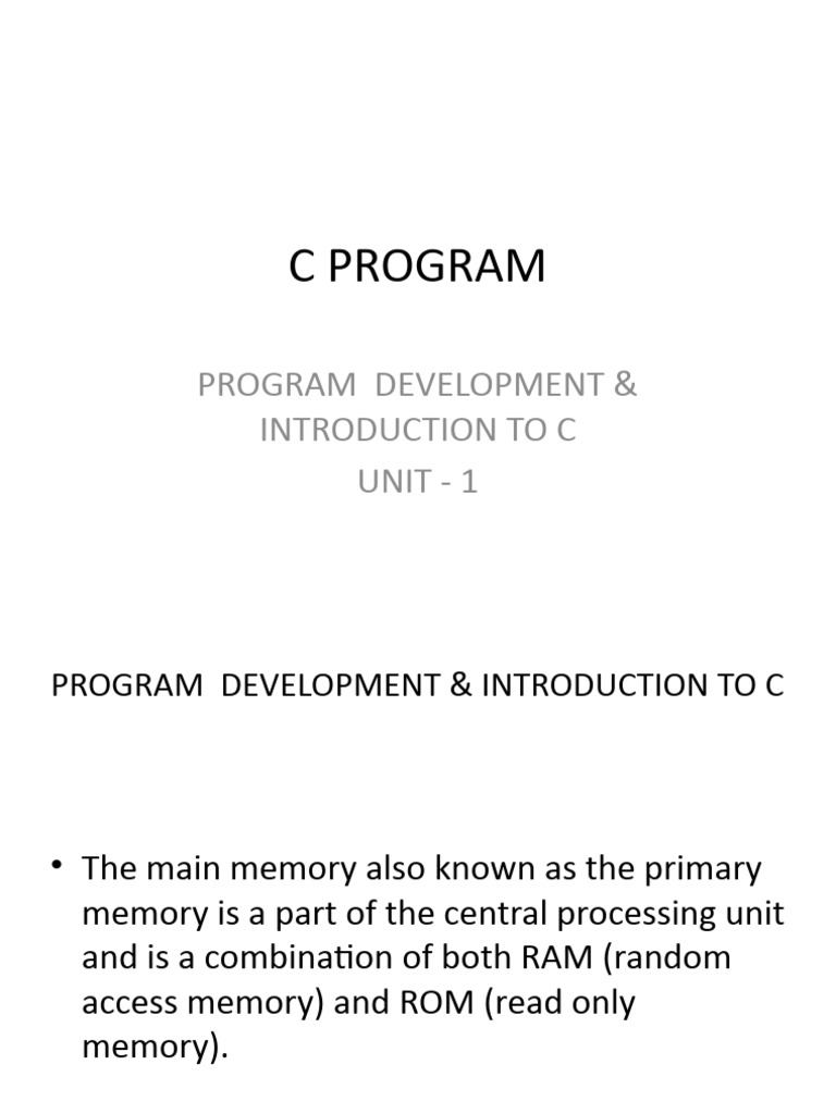 Programming Languages Unit - i | PDF | Desktop Computer | Personal ...