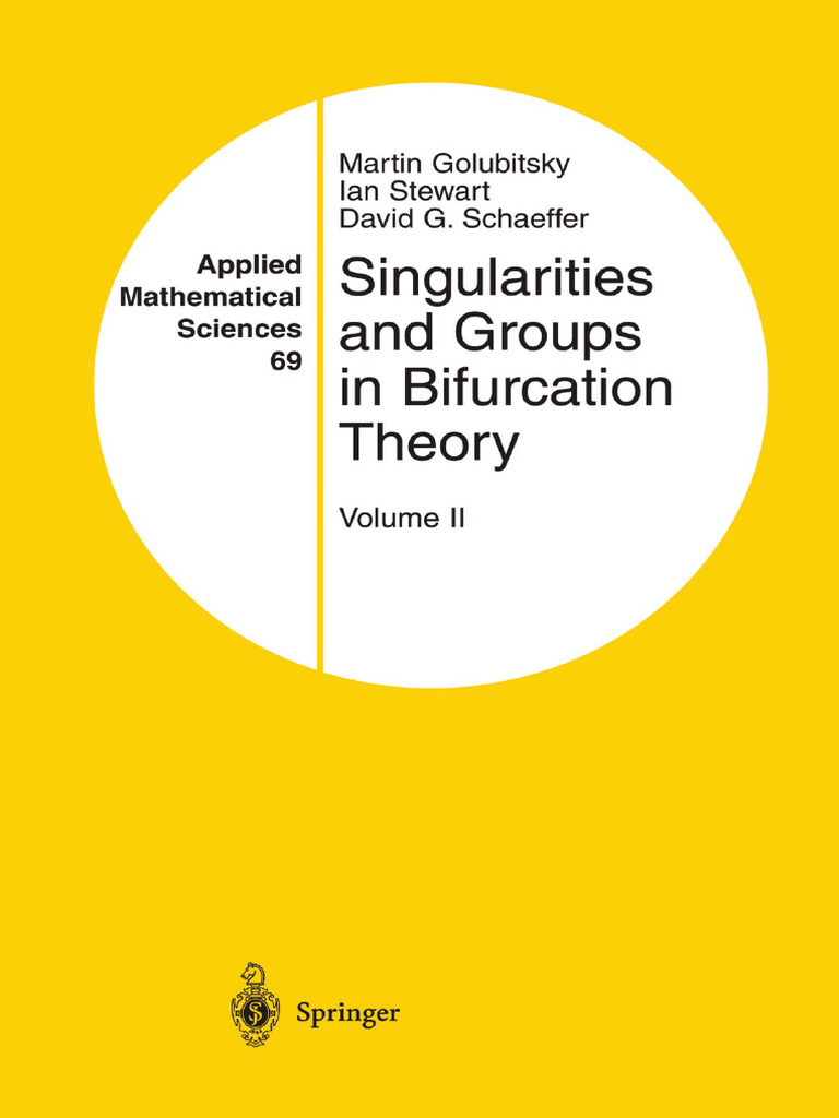 Golubitsky - Singularities and Groups in Bifurcation Theory - Volume II | PDF | Differential ...