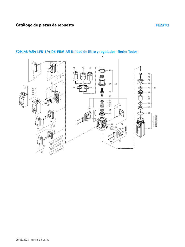 Catálogo repuestos Festo | PDF | Bienes manufacturados