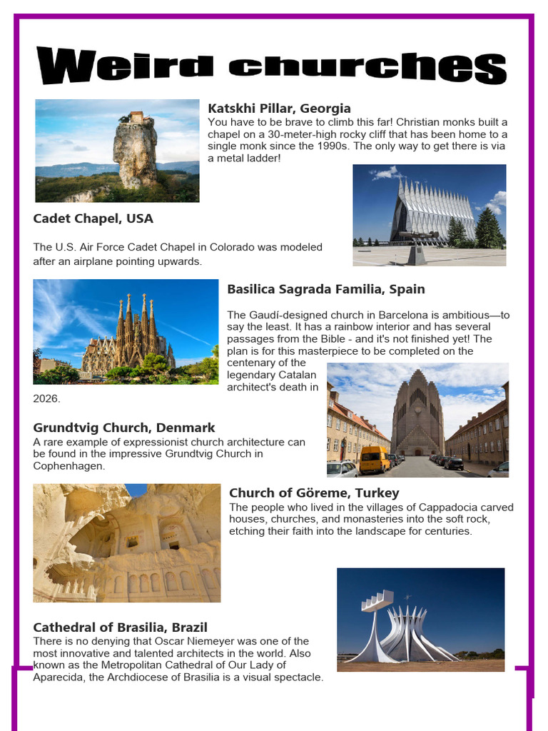 Weird Weird Churches - 155247 | PDF | Church (Building)