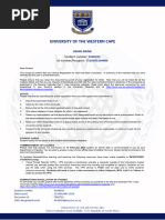 UWC Application Consent Form 2025 | PDF | Information | Social Ethics