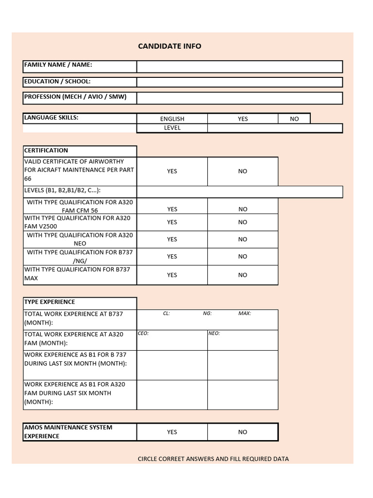 Candidate Info Sheet | PDF | Transport | Engines