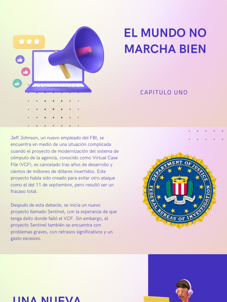 Presentación Proyecto Mundo Digital 3D Rosa | PDF