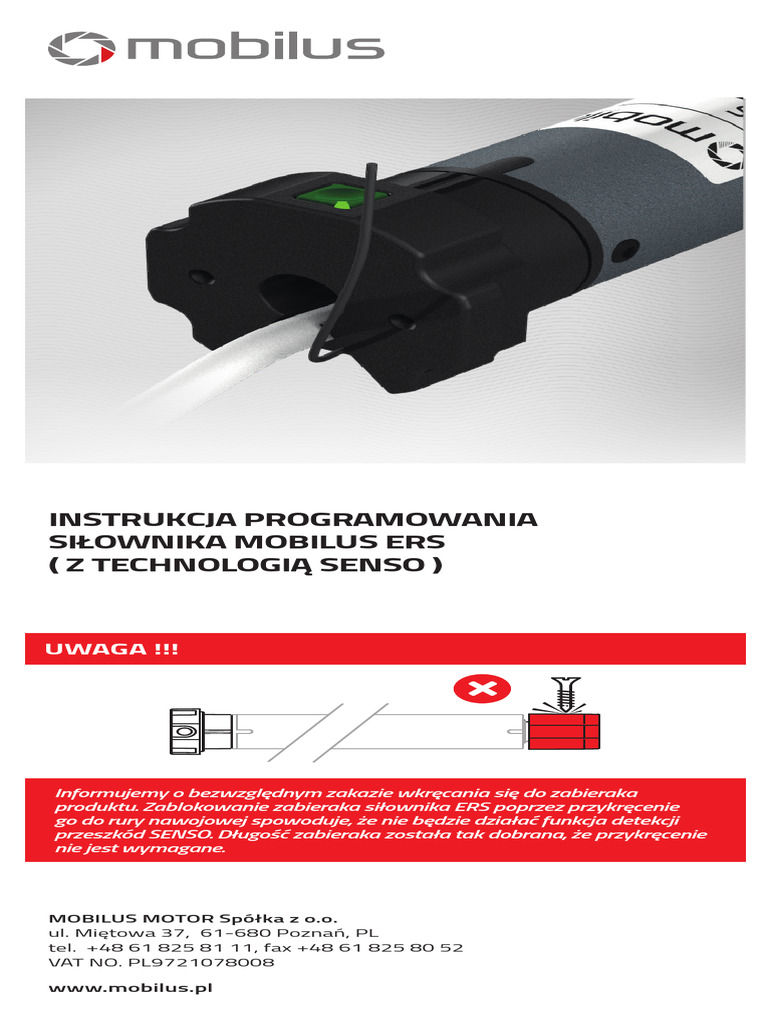 Mobilus Ers A4 PL | PDF