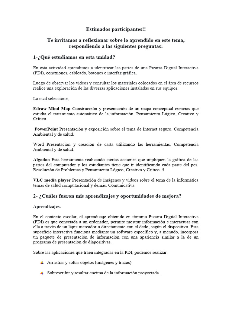 TIII. Act.4-Diario Reflexivo Tema III | PDF | Pensamiento | Aprendizaje