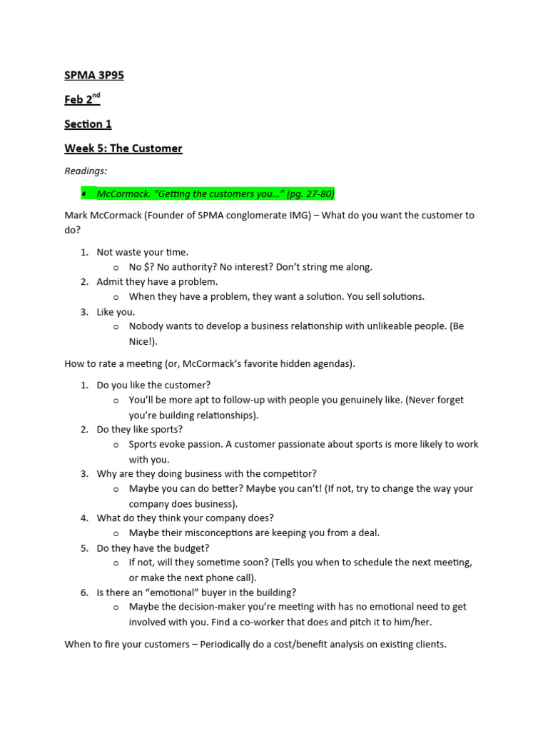 SPMA 3P95 - Feb 2nd - Week 4b | PDF | Body Language