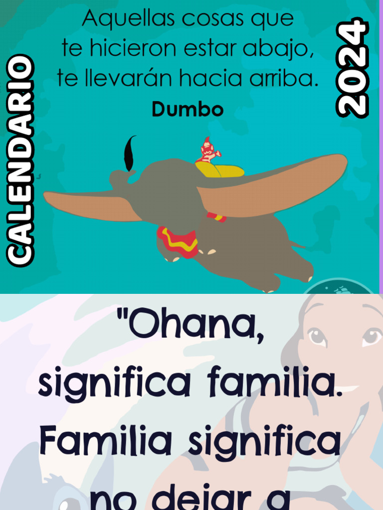 Calendario de Disney | PDF