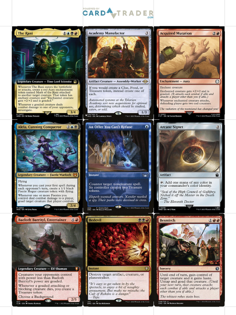 MTG Deck 0001 GUW | PDF