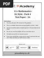 CGP 11+ Verbal Reasoning Sample Test | PDF | Standardized Tests | Tests