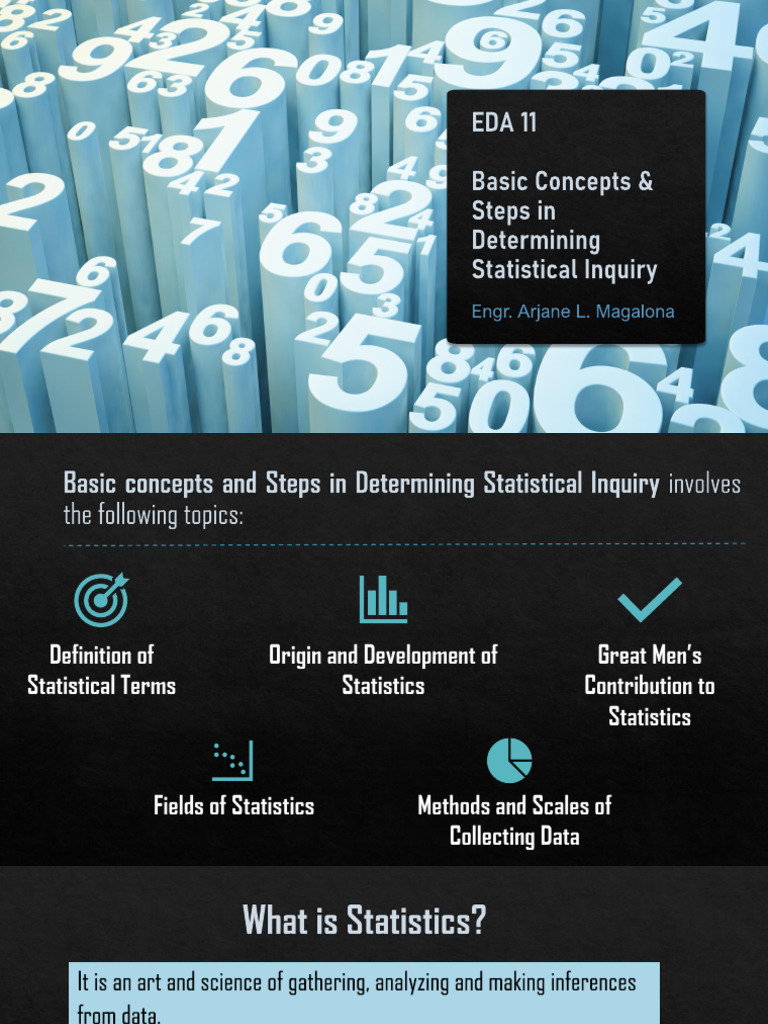 Intro to Statistical Concepts | PDF | Statistics | Sampling (Statistics)
