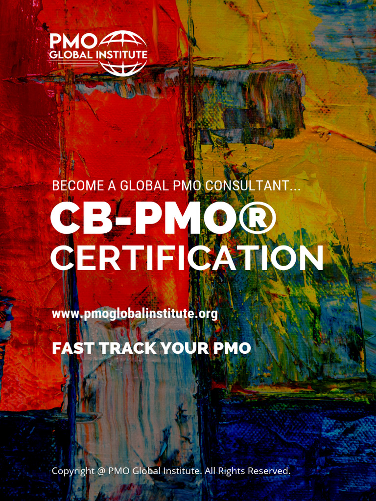 Brochure - CB-PMO® Certification Program For PMOGI | PDF | Project ...