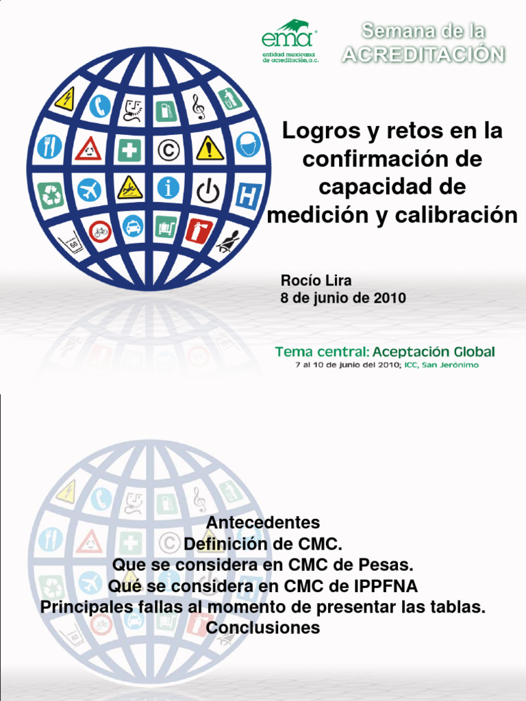 CMC Conceptos y Definiciones | PDF | Calibración | Medición