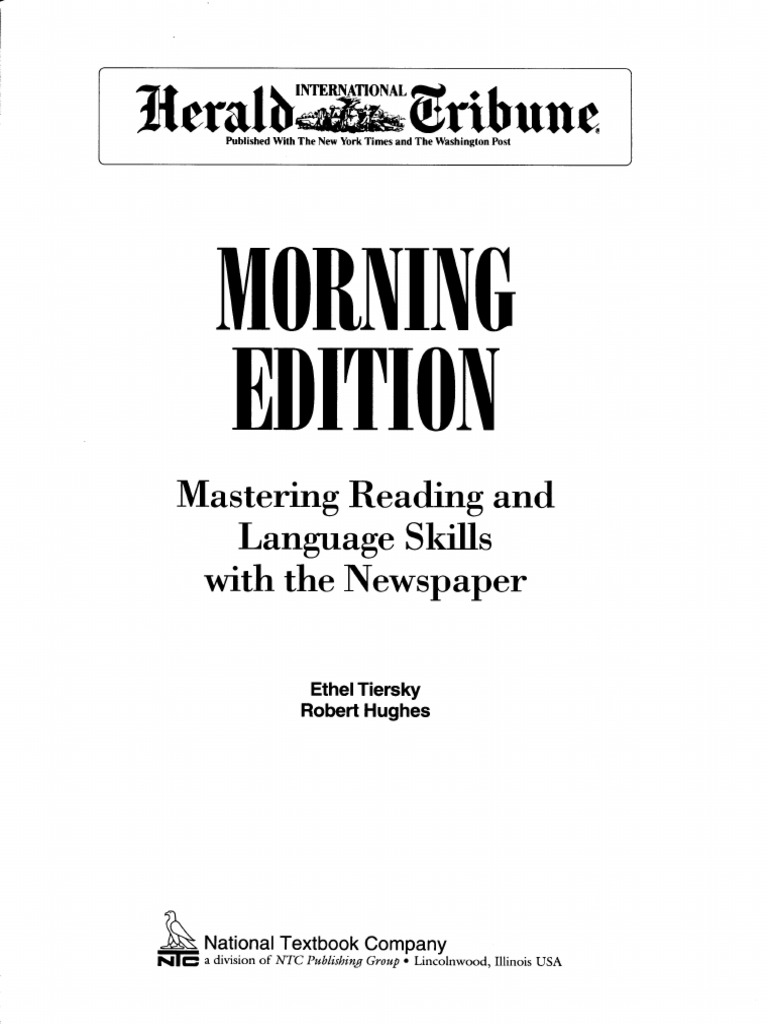 Text Reading - Mastering Reading Skills With The Newspaper | PDF