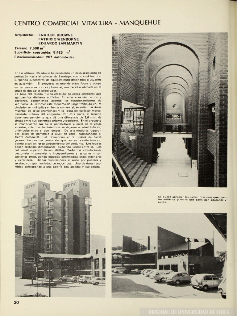 Proyecto Centro Comercial Vitacura Manquehue - p.30-31 | PDF | Calle
