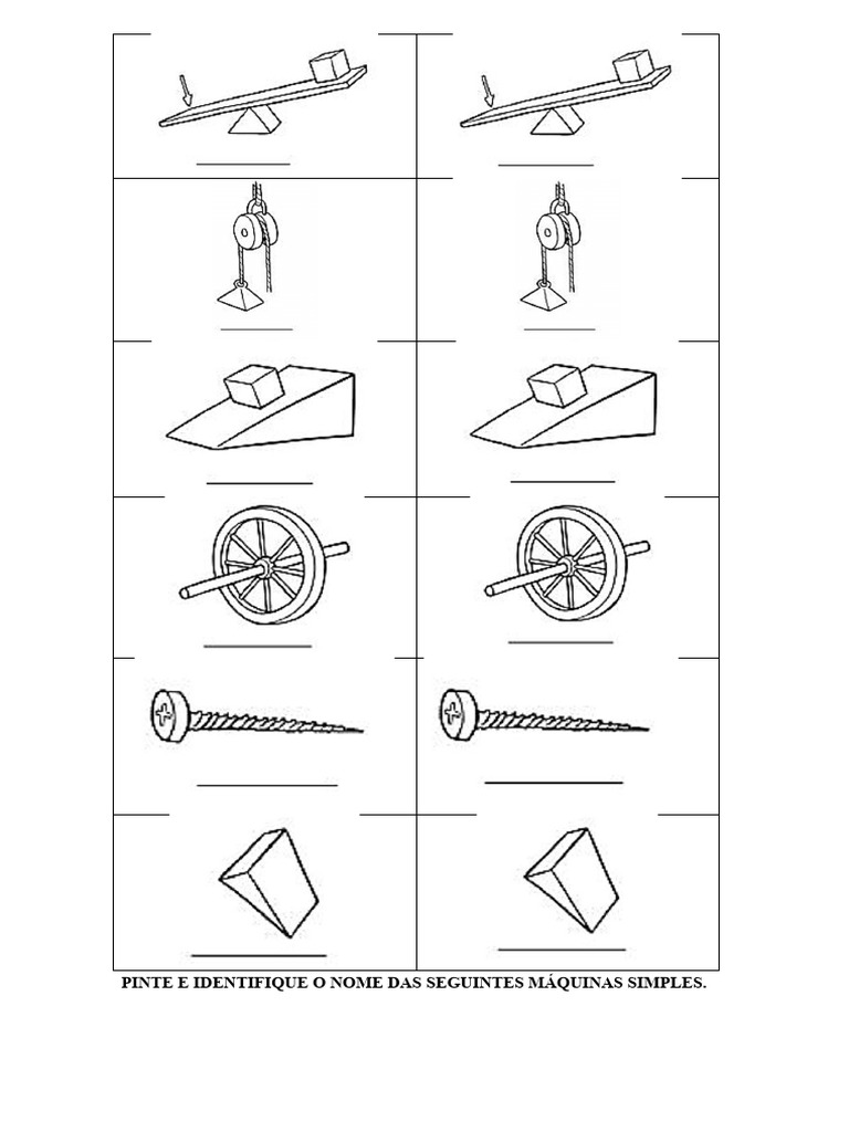 Atividades Adp Máquinas Simples | PDF