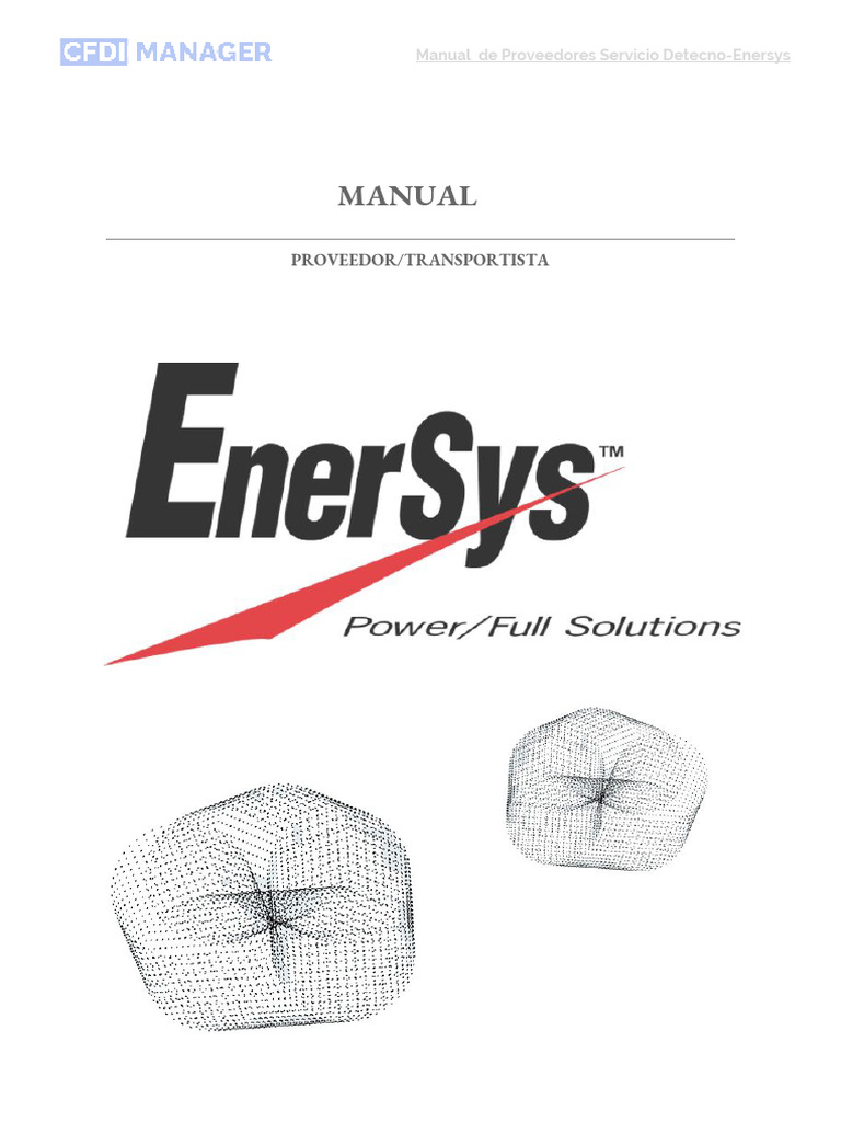 Manual Enersys | Descargar gratis PDF | Contraseña | Ventana (informática)
