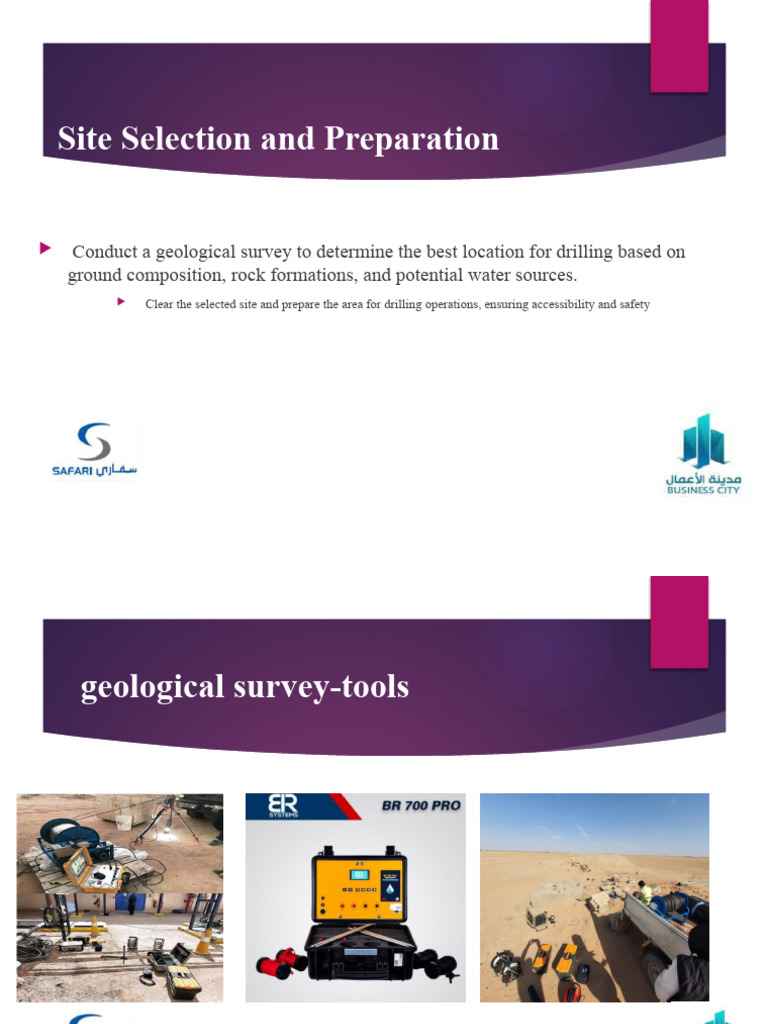 Borehole Drilling Process Guide | PDF | Casing (Borehole) | Borehole