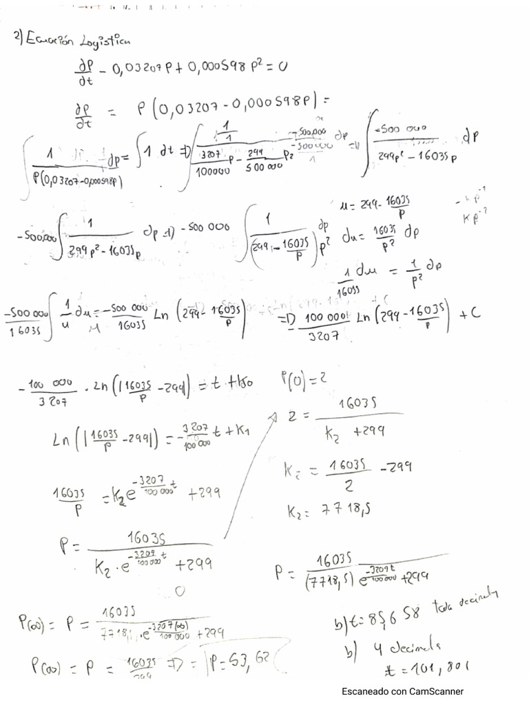 Práctica 2 Completa Mate 2 | PDF