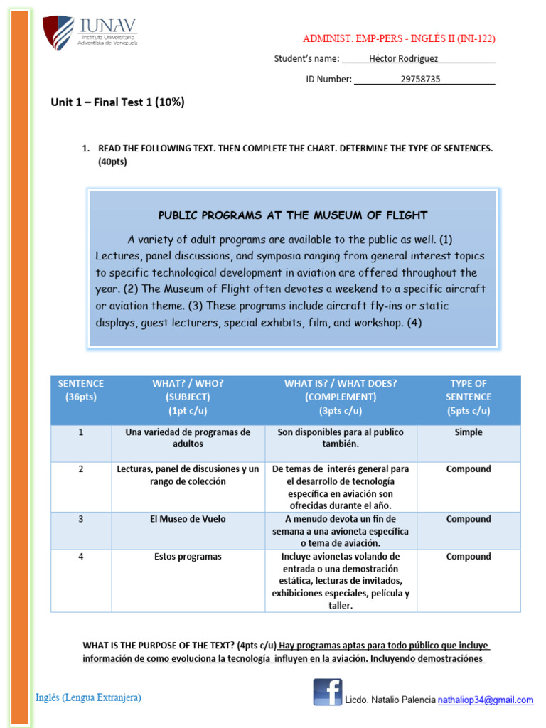 Hector (2) | PDF | Clause | Linguistics
