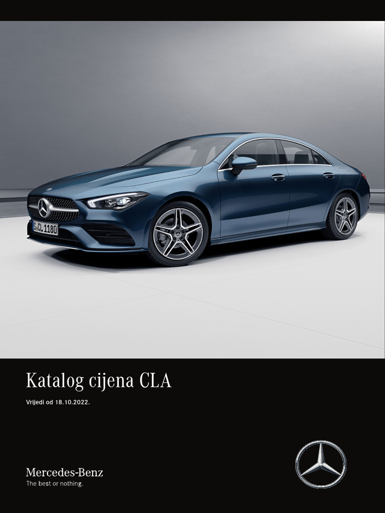 Mercedes Cjenik CLA | PDF
