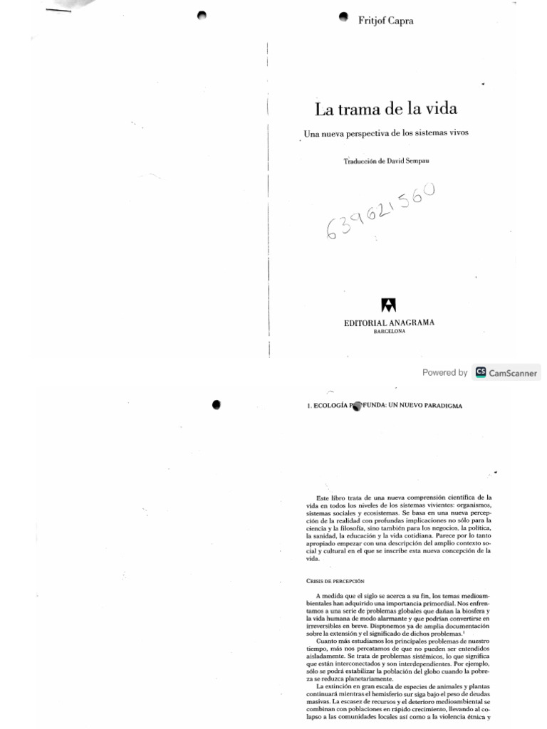 Lectura 1.la Trama de La Vida | PDF