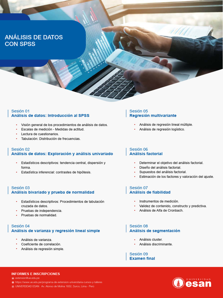 Analisis de Datos Con SPSS | Descargar gratis PDF | Spss | Estadísticas