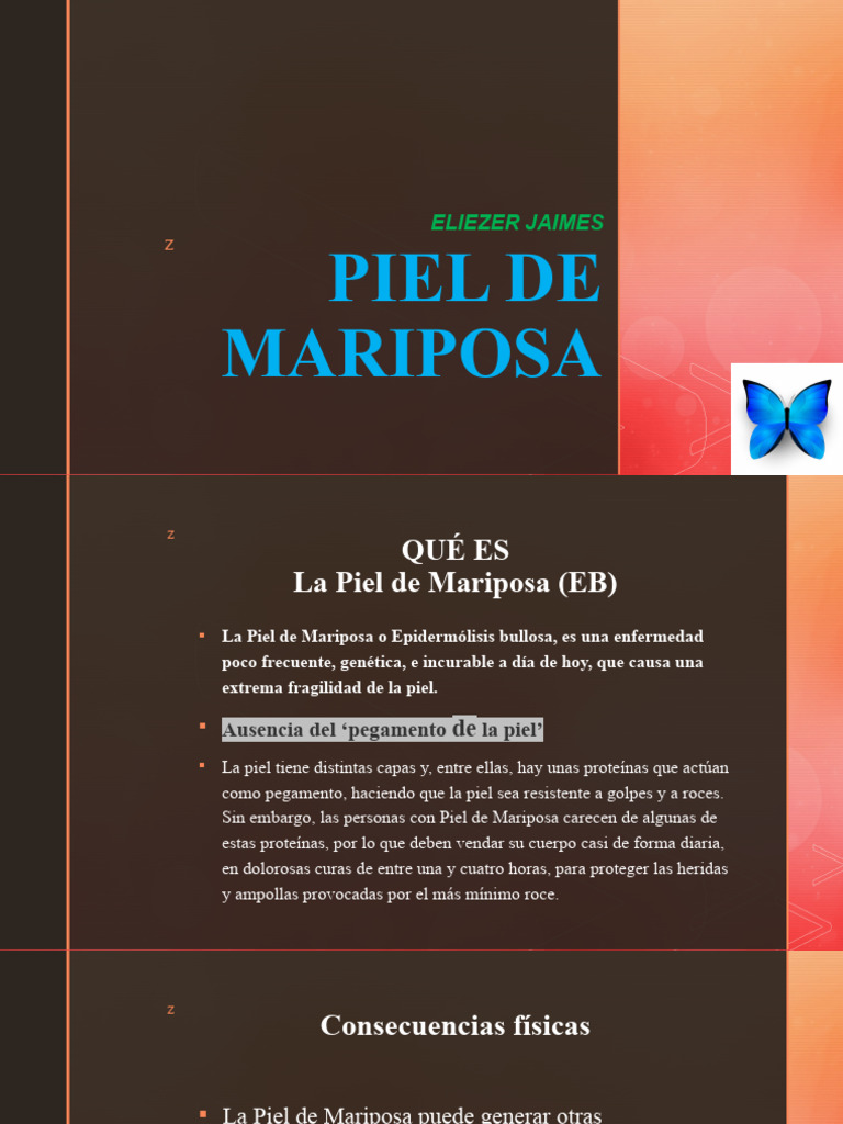 Piel de Mariposa | PDF | Piel | Anatomía