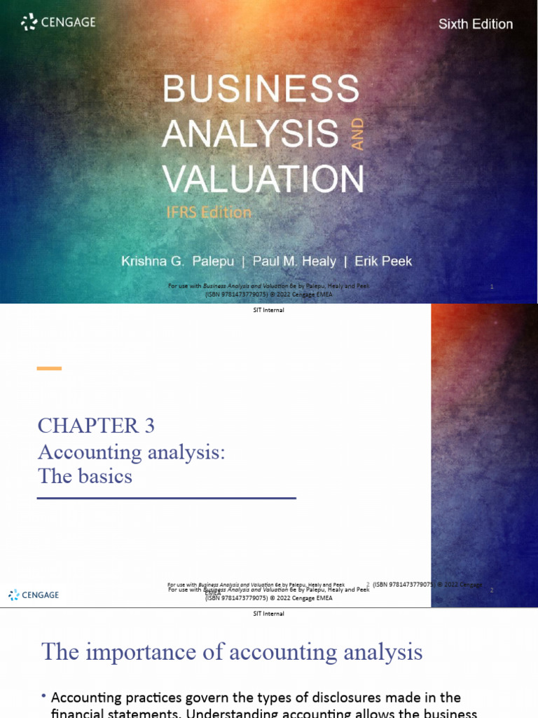 SEM 3A & 4A - Accounting Analysis | PDF | Valuation (Finance ...