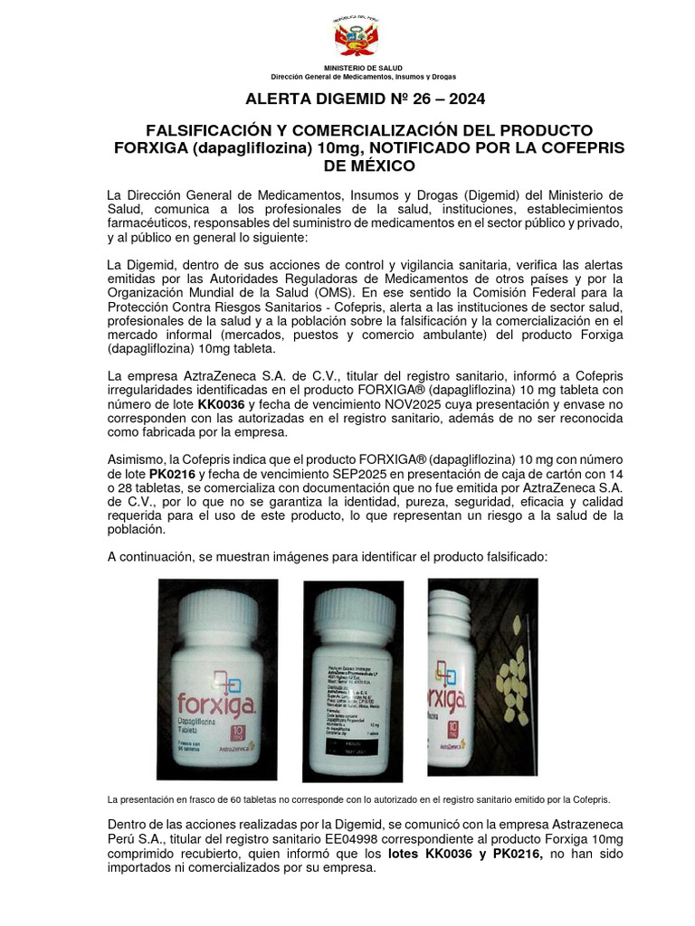 Alerta 26-24 | PDF | Cuidado de la salud | Medicina