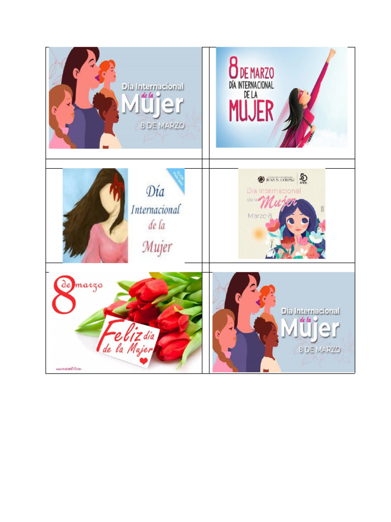 Dia de La Mujer | PDF