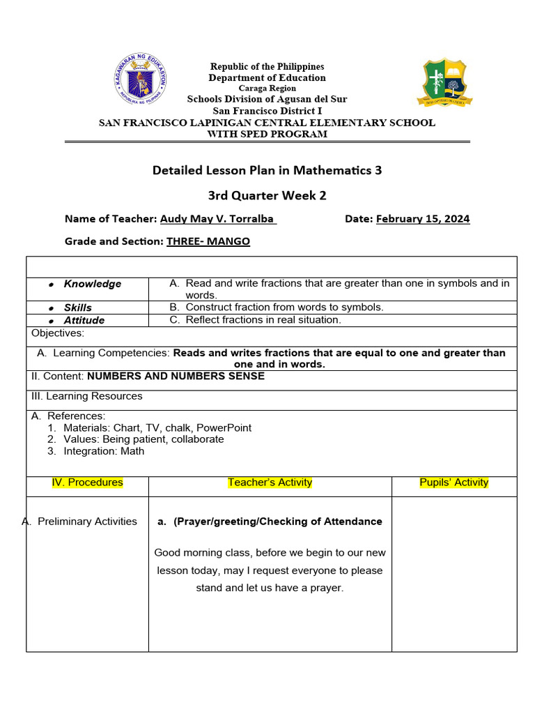 3LP Math | Download Free PDF | Behavior Modification | Learning