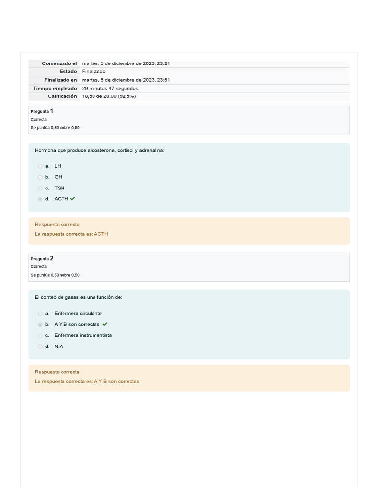 PRUEBA DE NIVEL DE LOGRO IV CICLO_ Revisión del intento | PDF | Las bacterias | Lípido