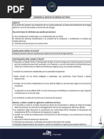 Solicitar Servicio Eléctrico EPEC Online | PDF