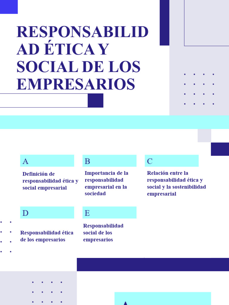 Etica Responsabilidad Social | PDF | Responsabilidad social corporativa | Business