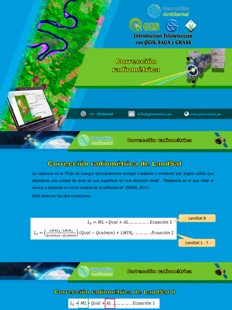 Corrección_radiometrica | PDF | Radiación electromagnética | Fenomeno ...