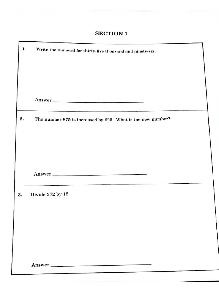 2022 SEA Mathematics | PDF