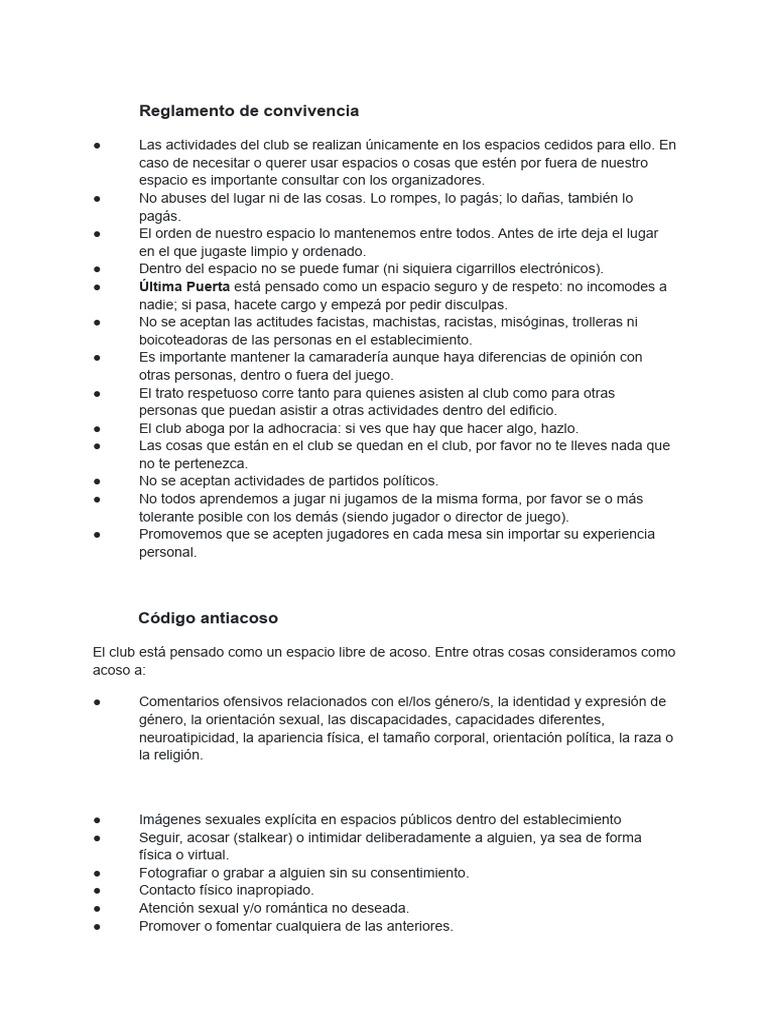 Código de Conducta | PDF