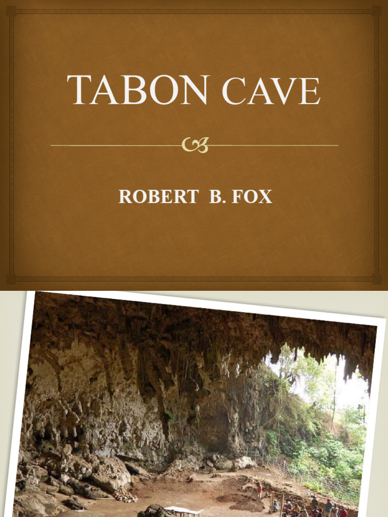 Robert Fox and the Tabon Caves | PDF | Social Science