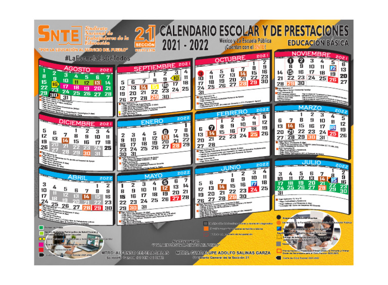 Impres Calendario Final 30 Agosto | PDF