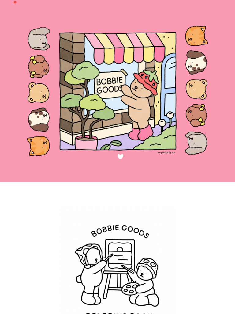 Boobie Goods Coloring Book | PDF