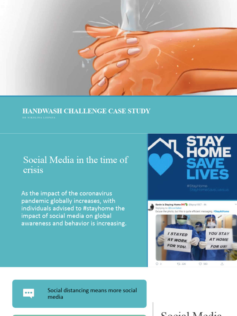 Handwash Challenge Case Study | PDF | Social Media | Popular Culture & Media Studies