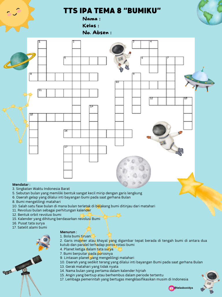 TTS Ipa Tema 8 Kelas 6 | PDF