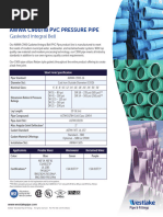 C900 BLUE: Vinyltech Awwa | PDF | Pipe (Fluid Conveyance) | Polyvinyl Chloride