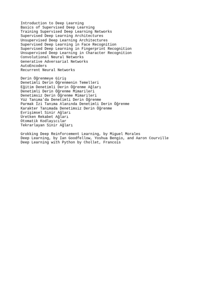 Introduction To Deep Learning | PDF Introduction To Deep Learning | PDF