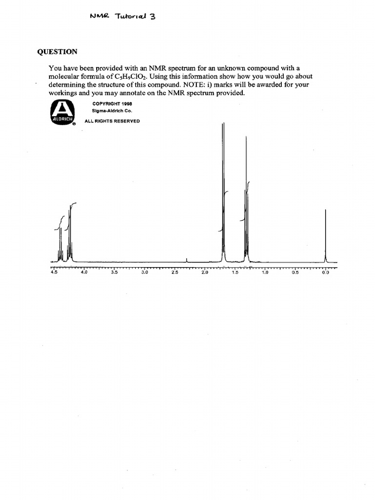 NMR Tutorial 3 | PDF