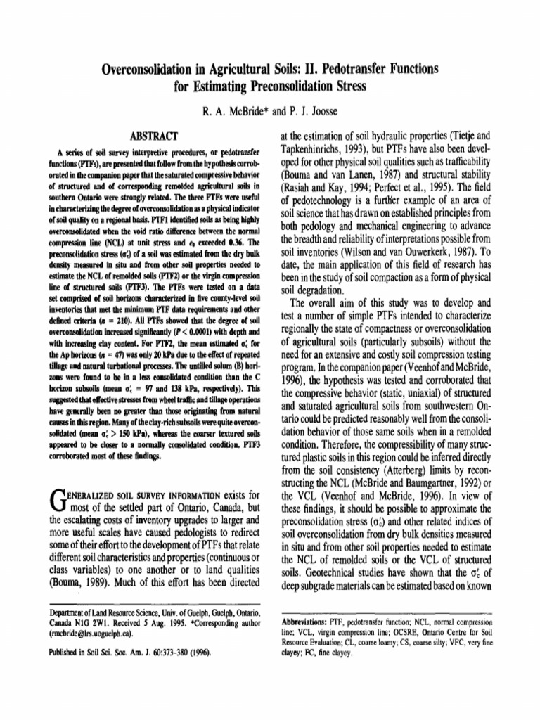 Mcbride 1996 | Download Free PDF | Soil | Statistics