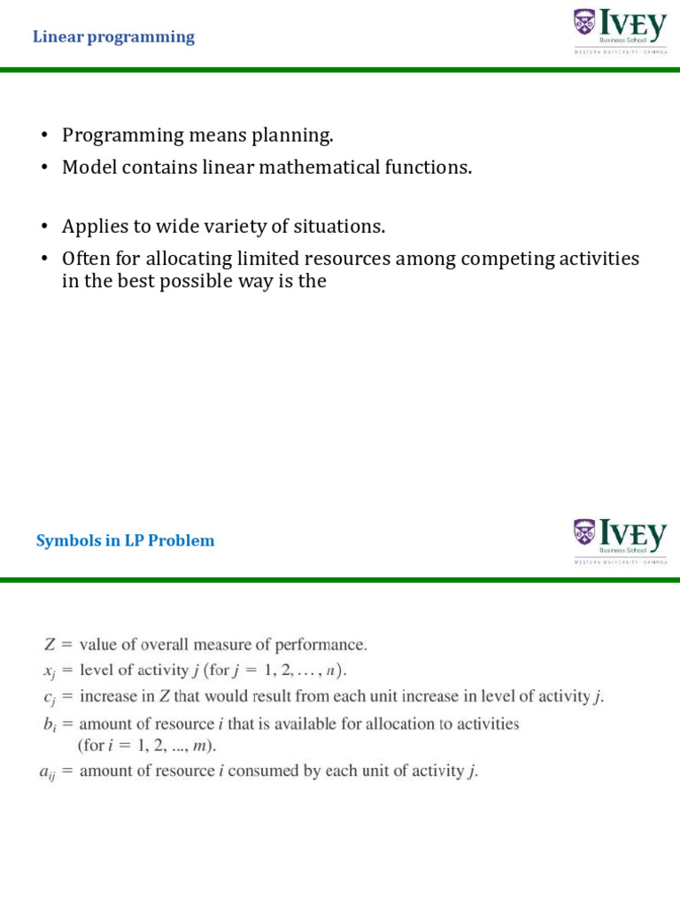 LP&Simplex | PDF | Linear Programming | Mathematical Optimization LP&Simplex | PDF | Linear Programming | Mathematical Optimization