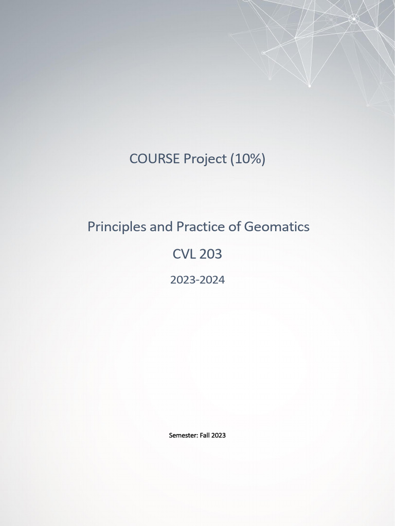 F03 Project | PDF | Map | Contour Line