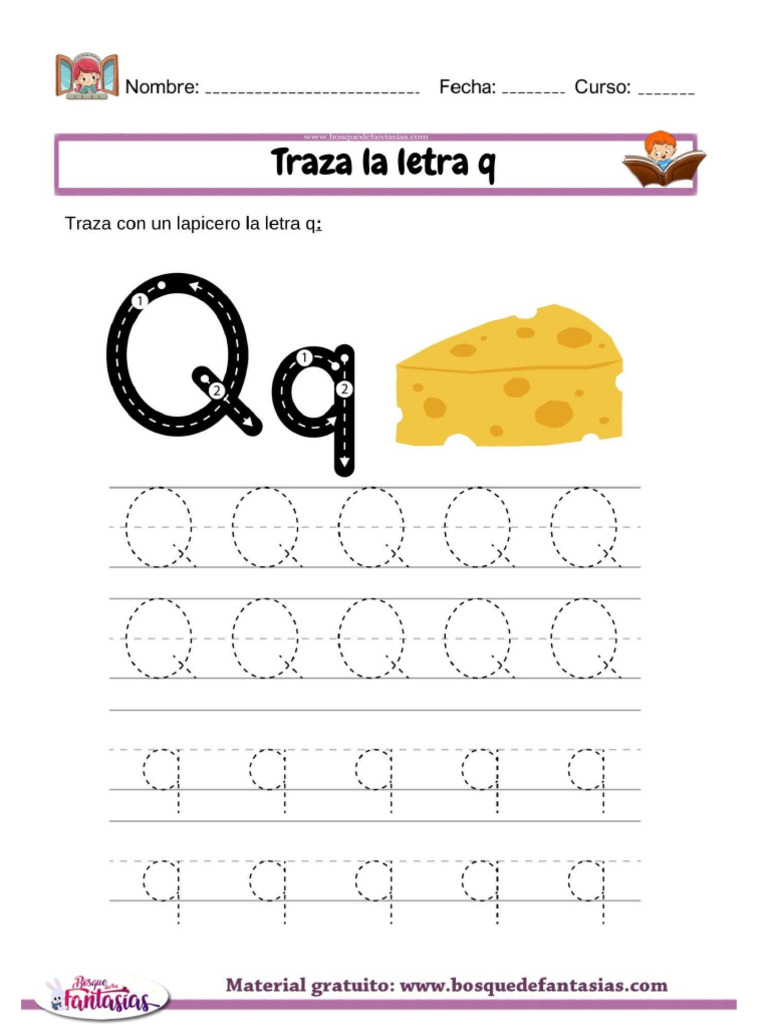 Ejercicio Con Silabas Que Qui | PDF